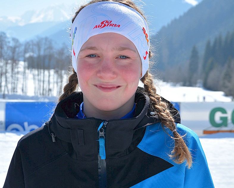 Lilly Fuchs gewinnt beim Ländervergleichskampf - Langlauf