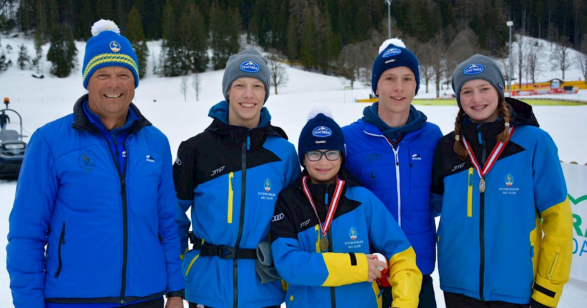 Victoria Mellitzer und Lilly Fuchs holen Gold - Langlauf